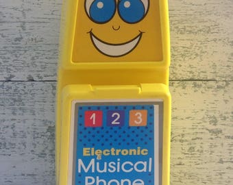 Vintage Playskool Electronic Musical Phone 1982 80s Toy Hong Kong - Etsy