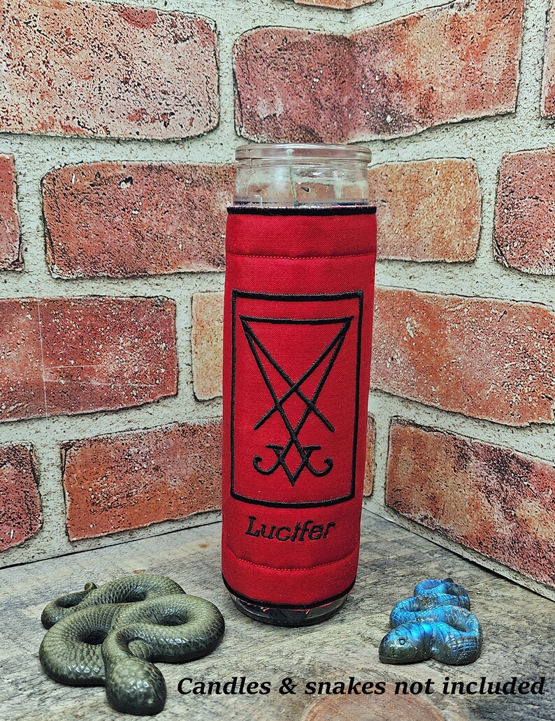 Infernals, Lilith, Lucifer Morningstar *REUSABLE* Embroidered Fabric ...