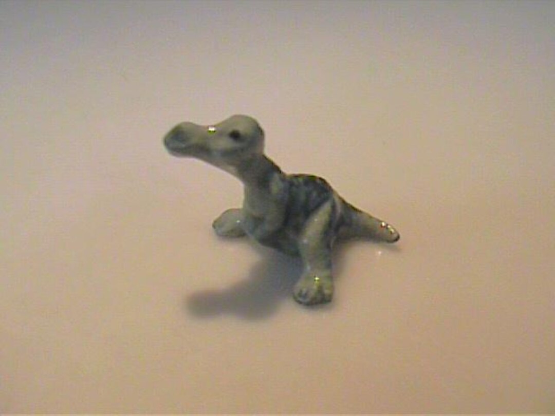 Vintage 1977 Miniature Hagen Renaker Anatosaurus Green Baby Dinosaur - Etsy