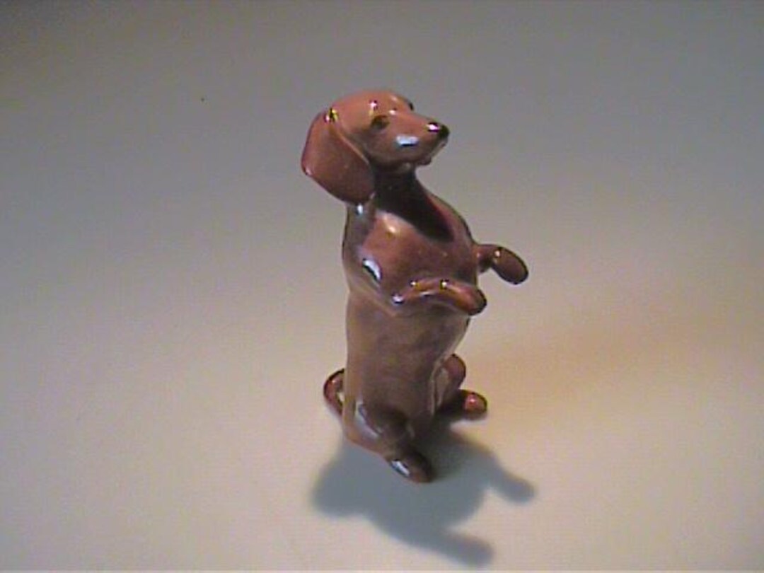 Vintage 1960's Ceramic Begging Dachshund Dog - Beswick England - Etsy