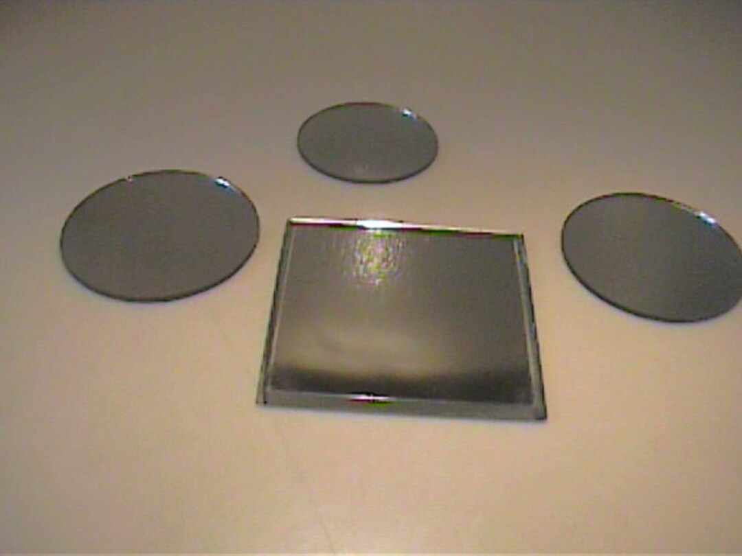 Four Small Mirrors for Miniature Displaying - Etsy