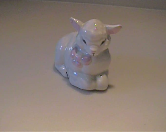 Vintage 1940's Kay Finch Pottery White Lamb Marked - Etsy