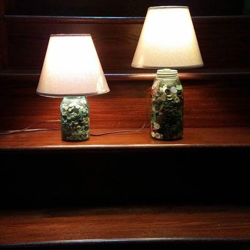 Ball Jar Lamp - Etsy