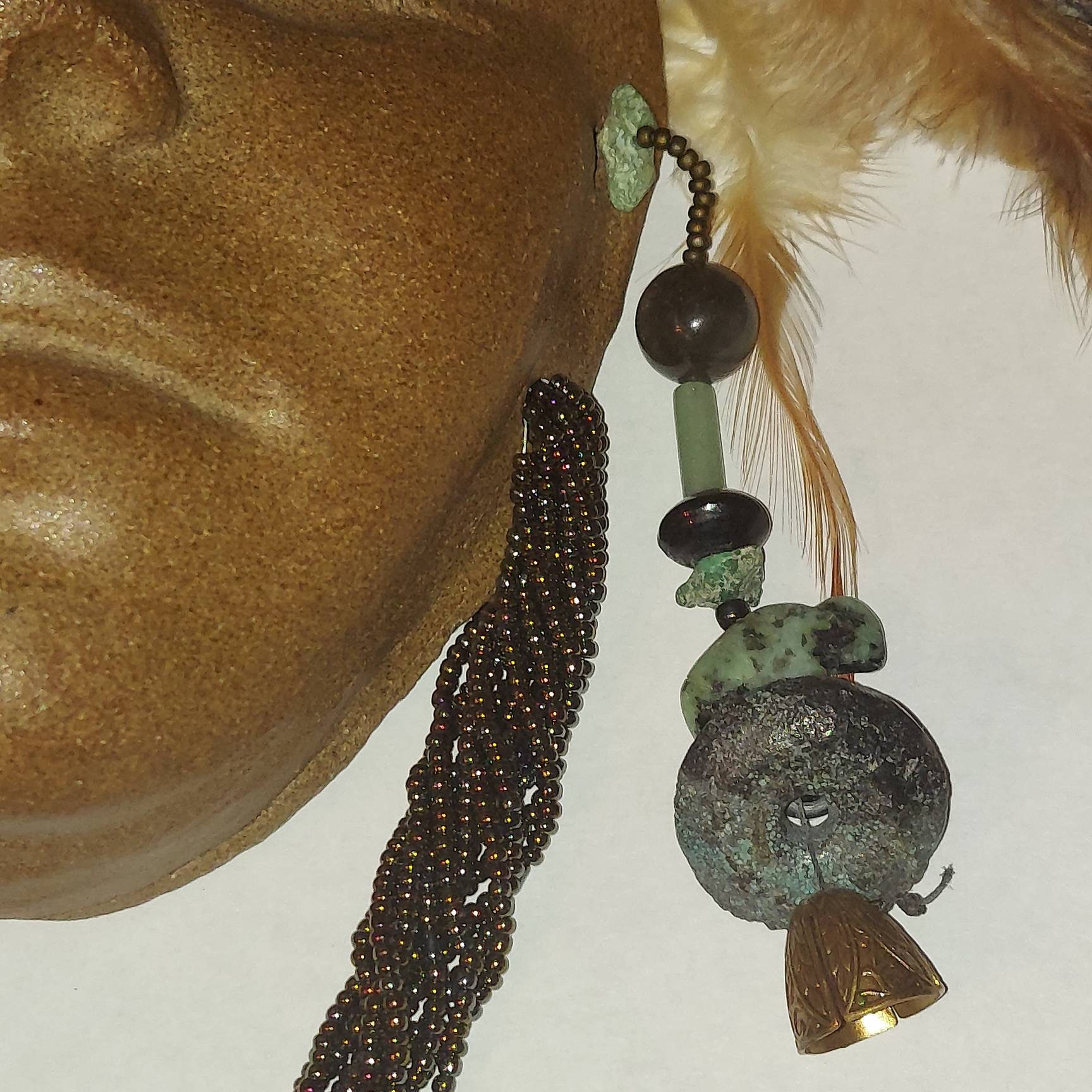 Realistic Handmade Clay Mask Native Goddess - Etsy