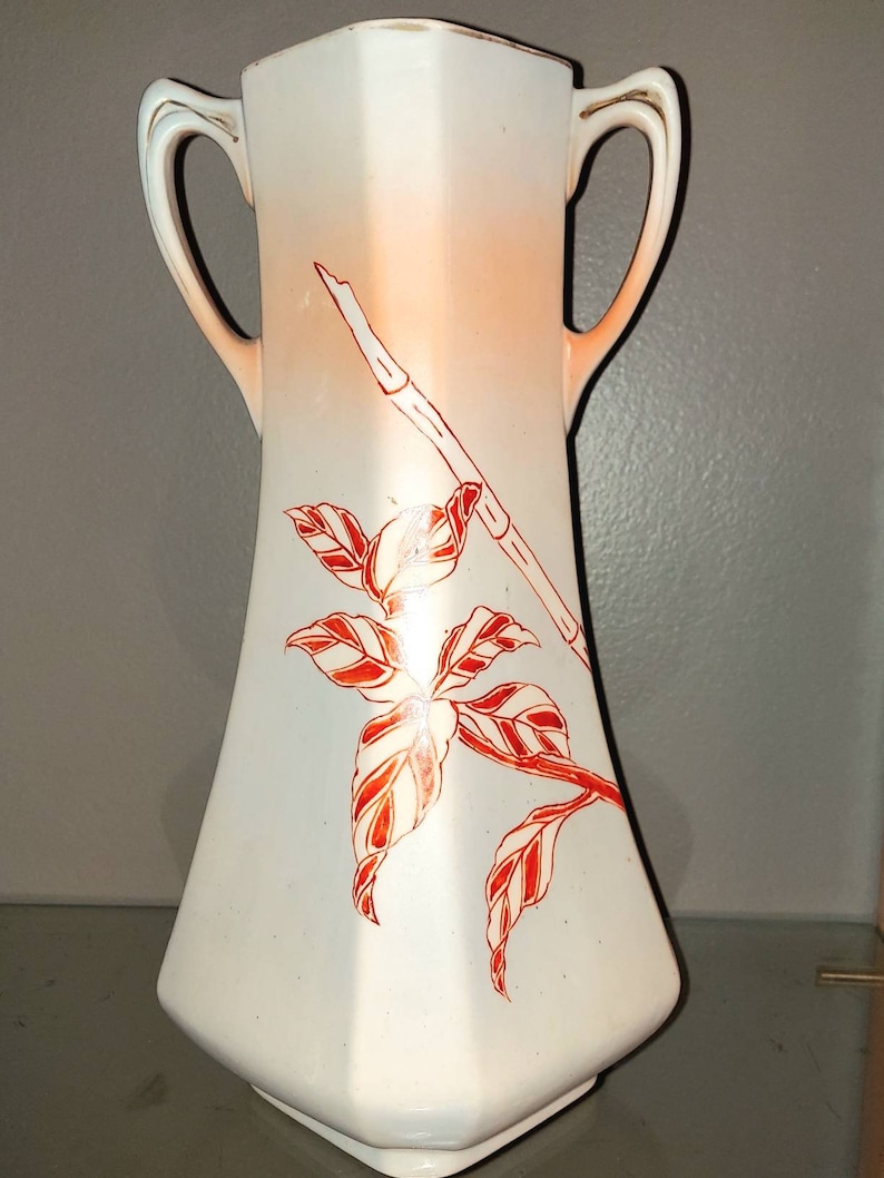 RARE Royal Nippon Nishiki Vase Numbered 21 of 23 Bamboo With Songbird ...