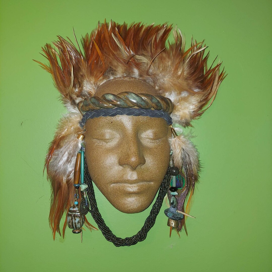 Realistic Handmade Clay Mask Native Goddess - Etsy