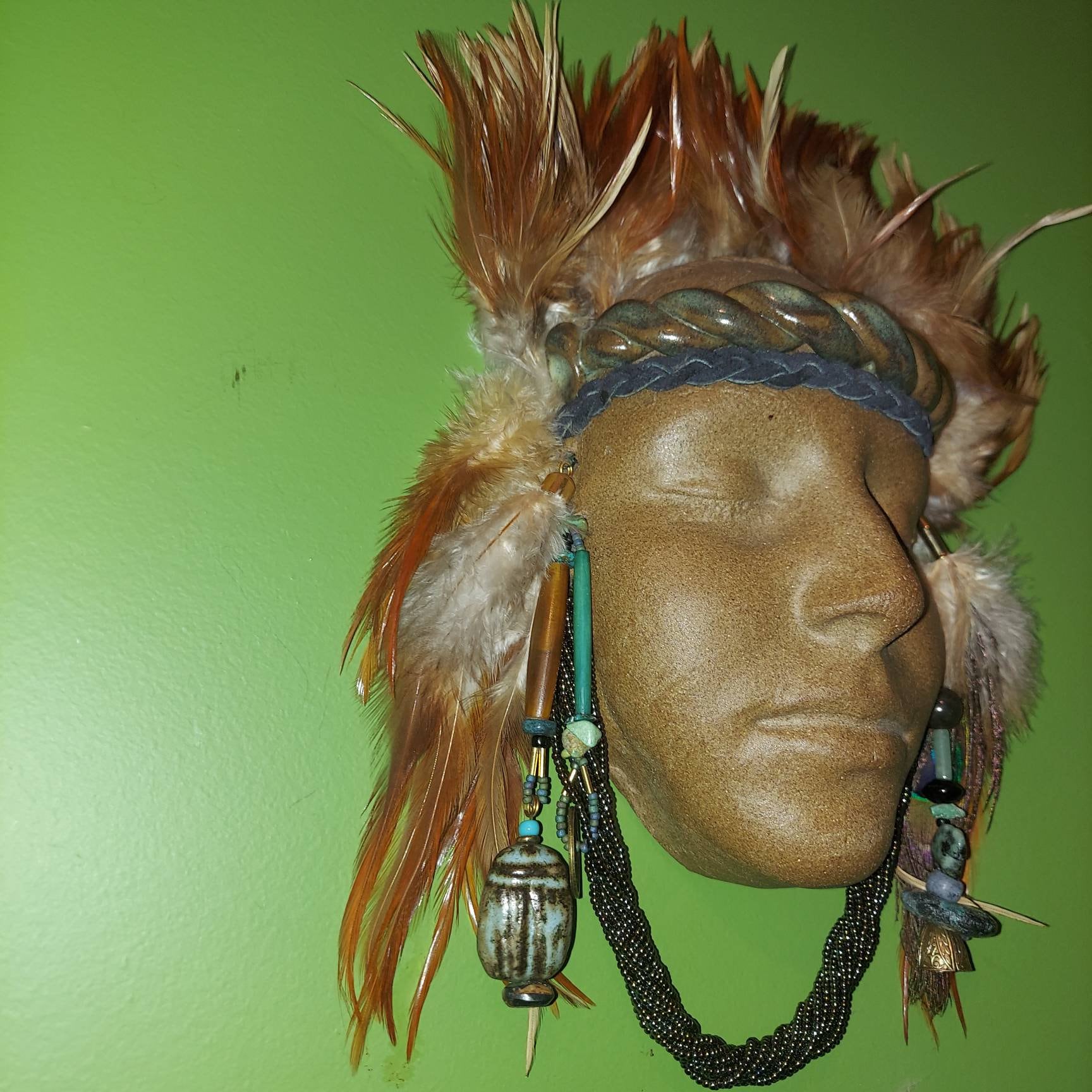 Realistic Handmade Clay Mask Native Goddess - Etsy