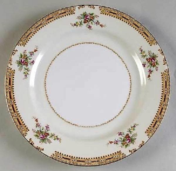 Antique, Occupied Japan, Hira China HIR23 Gold Trimmed, 7 Piece Place ...