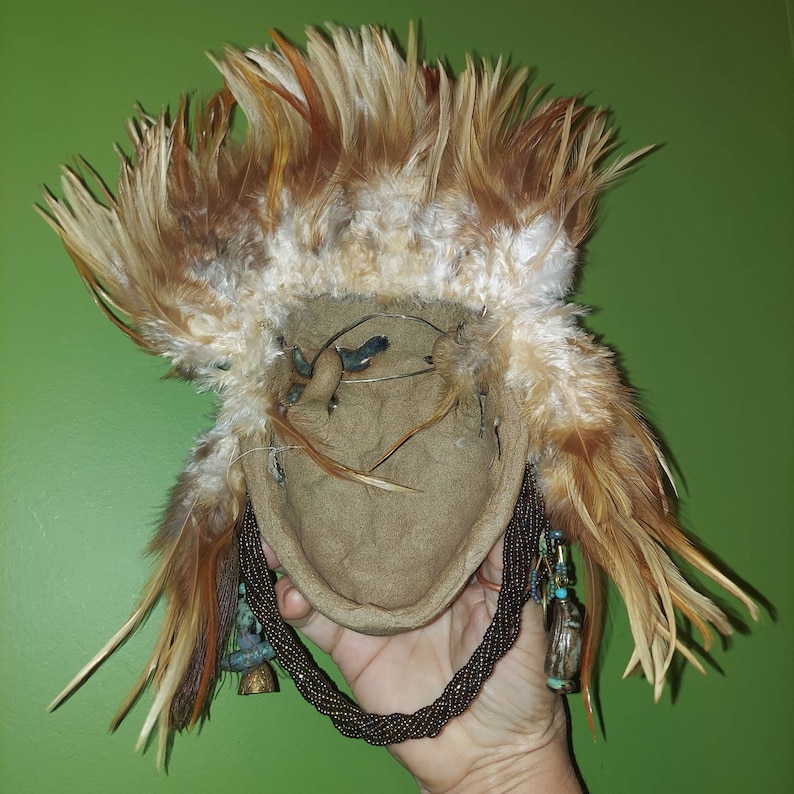 Realistic Handmade Clay Mask Native Goddess - Etsy