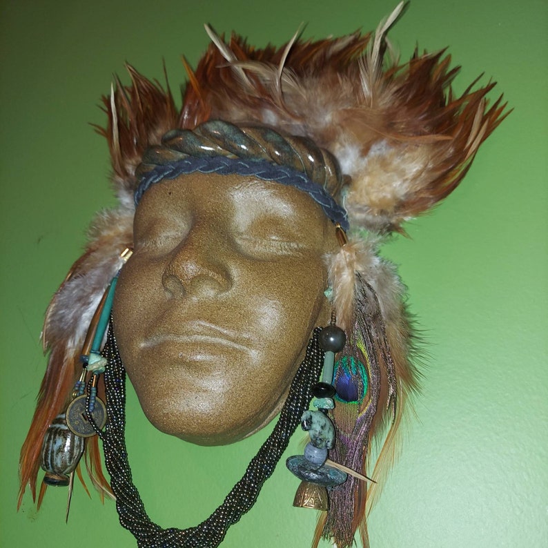 Realistic Handmade Clay Mask Native Goddess - Etsy