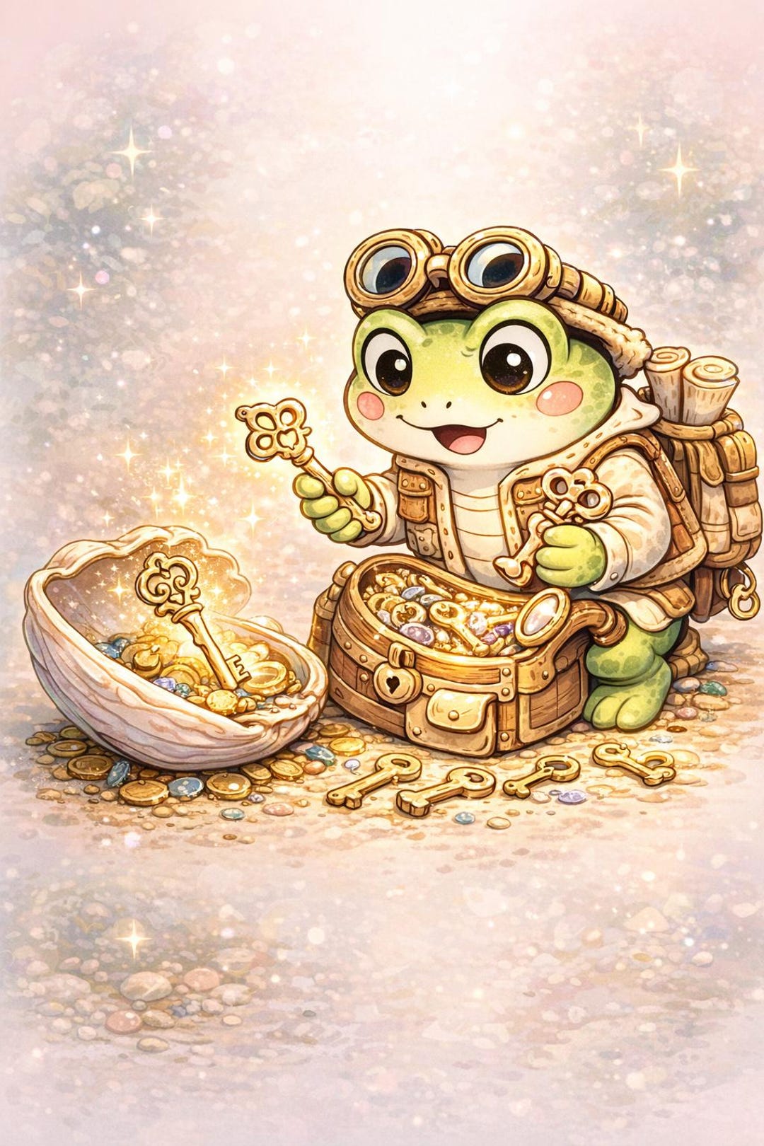 27 Frog Adventure Coloring Pages for Kids Cute Frog Explorer Printable ...