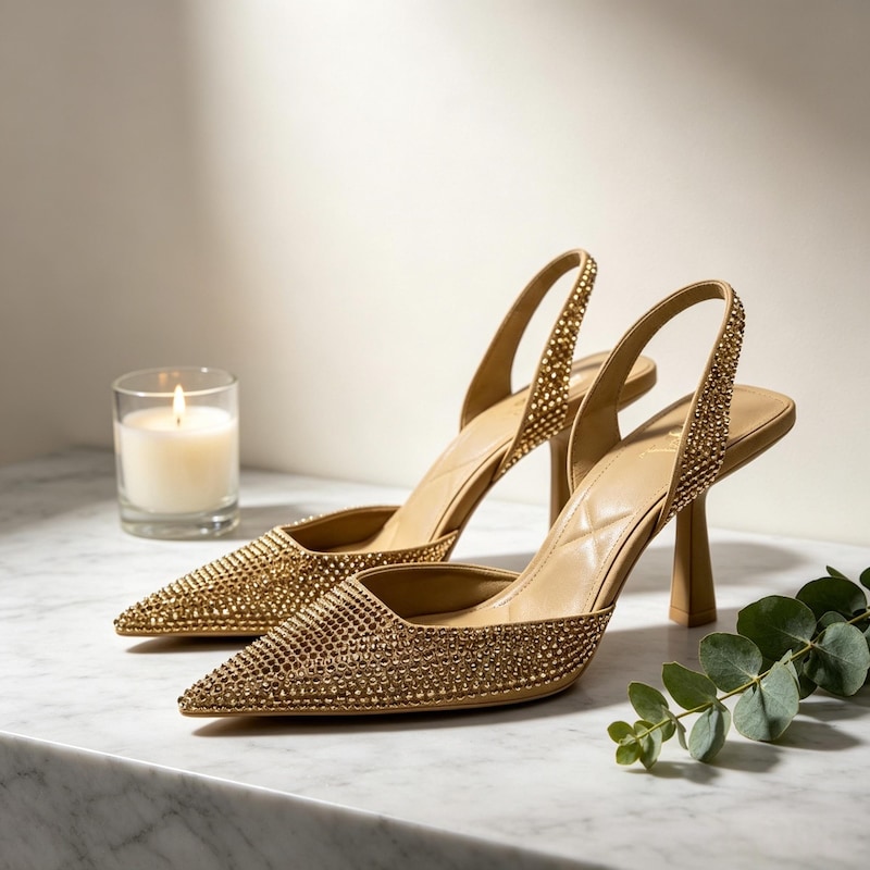 Gold Block Heels Formal - Etsy