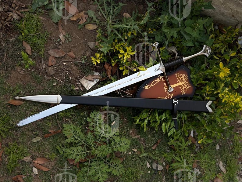 Handcrafted Fantasy King Sword – Medieval Warrior Blade – Decorative ...