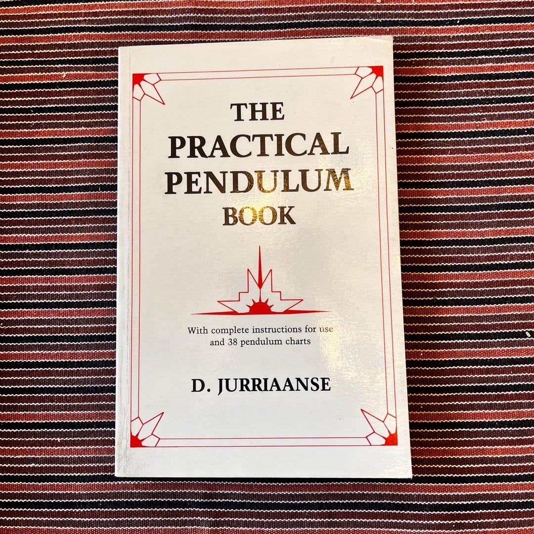 The Practicle Pendulum Book by D. Jurriaanse - Etsy
