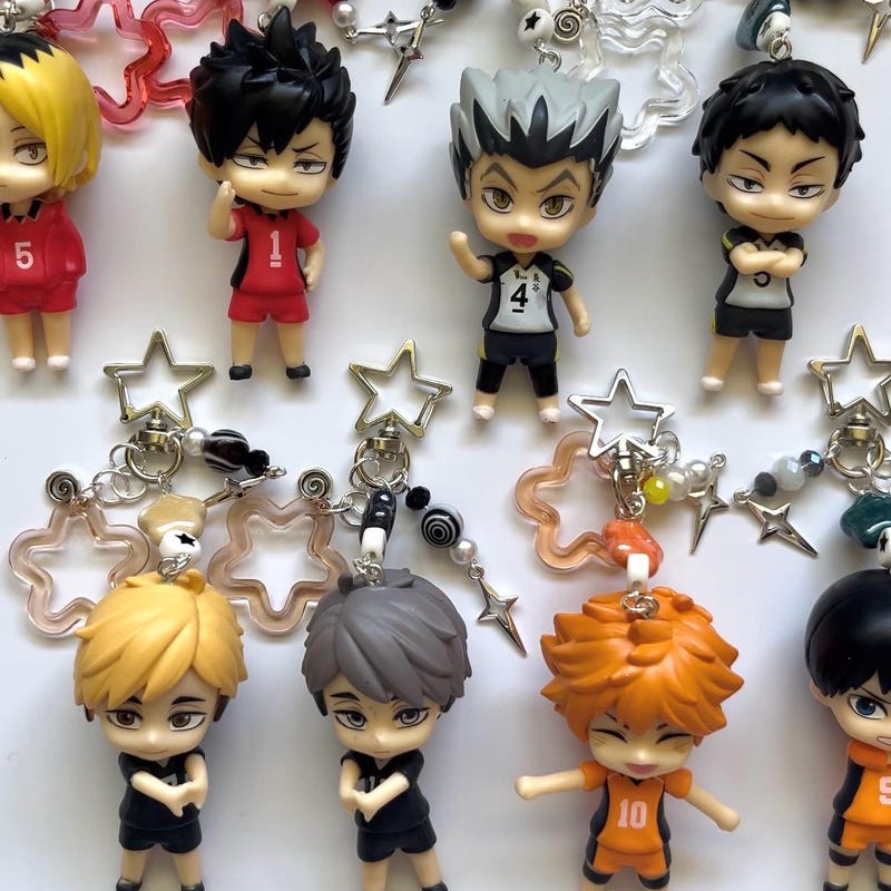 Haikyuu! Keychains - Etsy