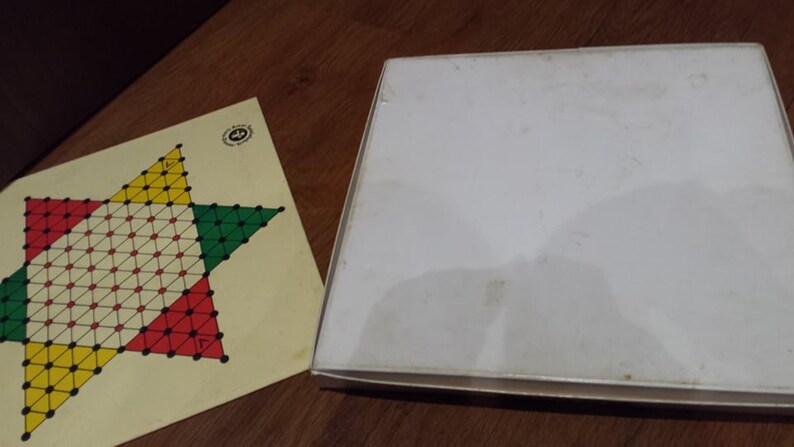 Old HALMA Table Board Game for Children and Adults,family Game,made in ...