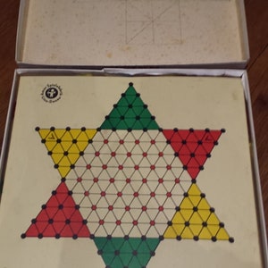 Old HALMA table board game for children and adultsfamily | Etsy