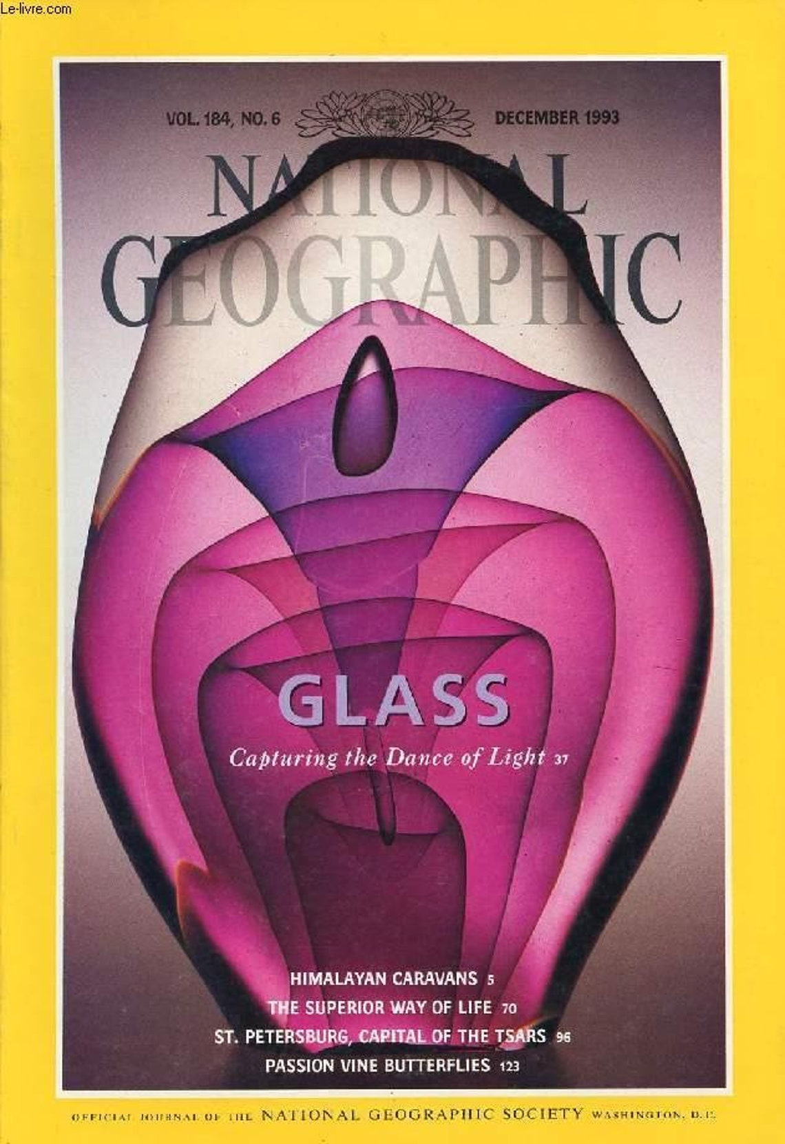 National Geographic Paper Magazine Vol. 184 No. 6 December - Etsy
