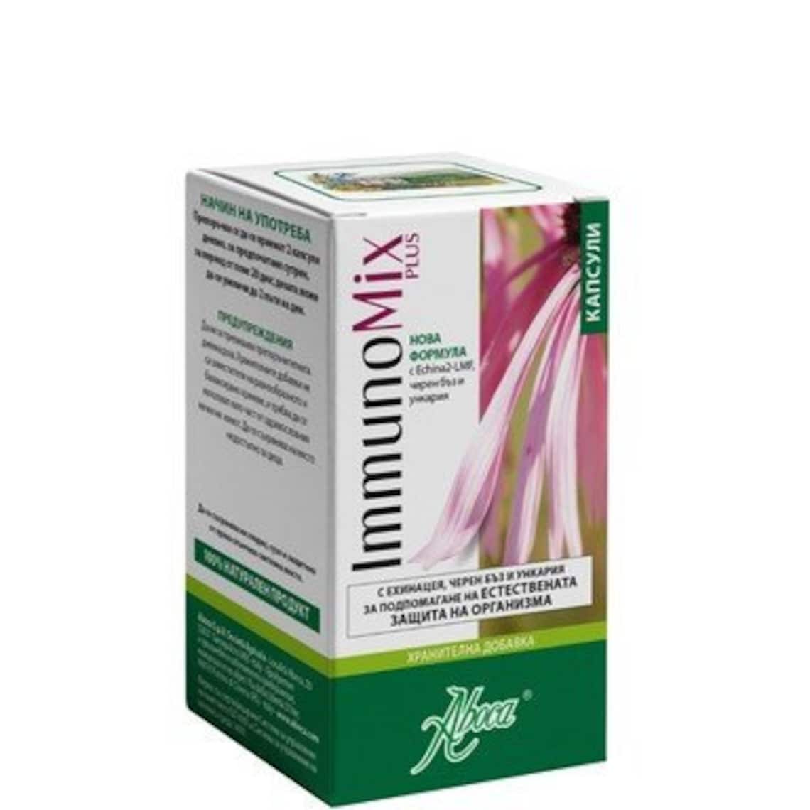 Immunomix Plus 50 50 Capsules 100 Caps in Total X Immune System ...