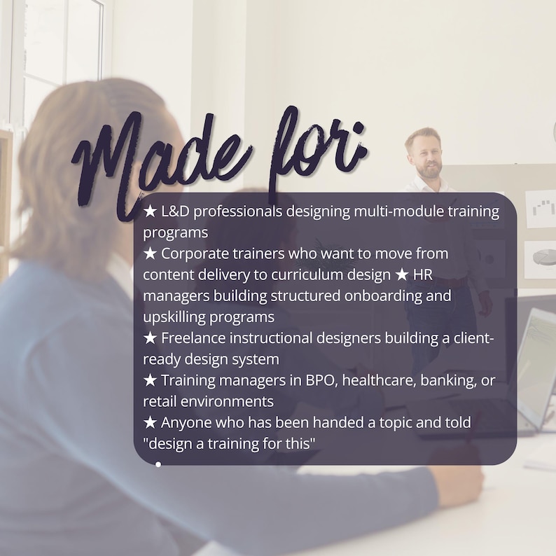 Corporate Training Curriculum Design Blueprint | ADDIE, Kirkpatrick ...