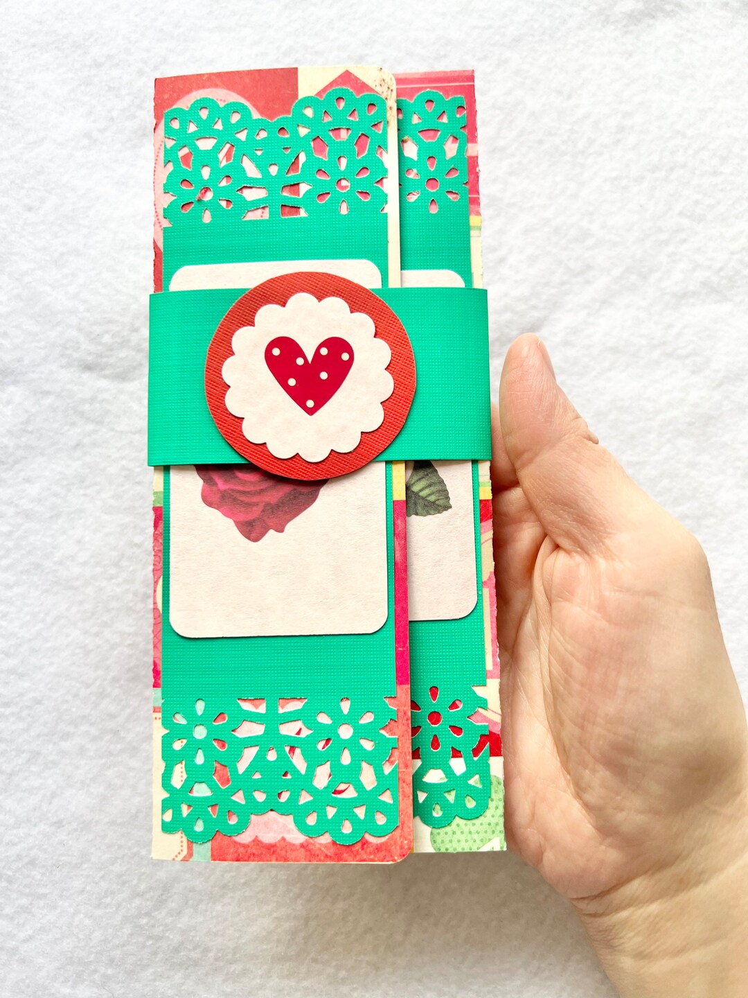 Gift Certificate Envelope, Red Green Pink Gift Envelope, Gift Card ...