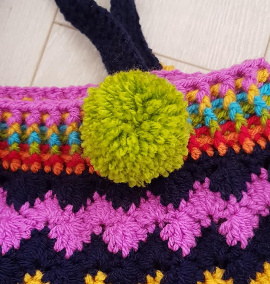 Crochet Wavy Bag Digital PATTERN Written in English and American ...