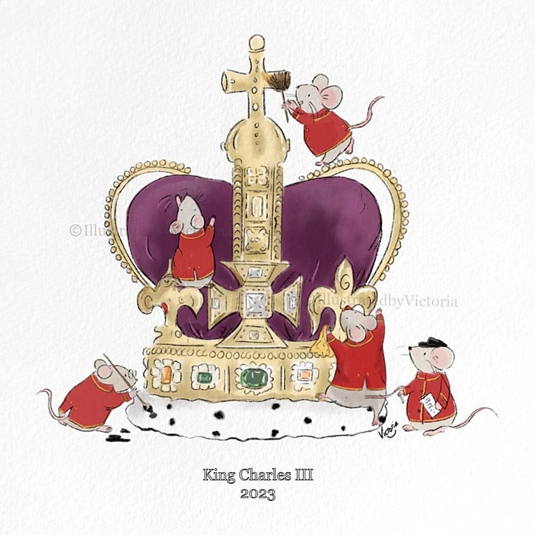 Royal Staff Mice at Work - Etsy UK