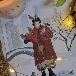 Pigeon Lady Home Alone 2 - Etsy