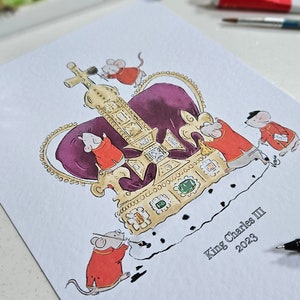 Royal Staff Mice at Work - Etsy UK