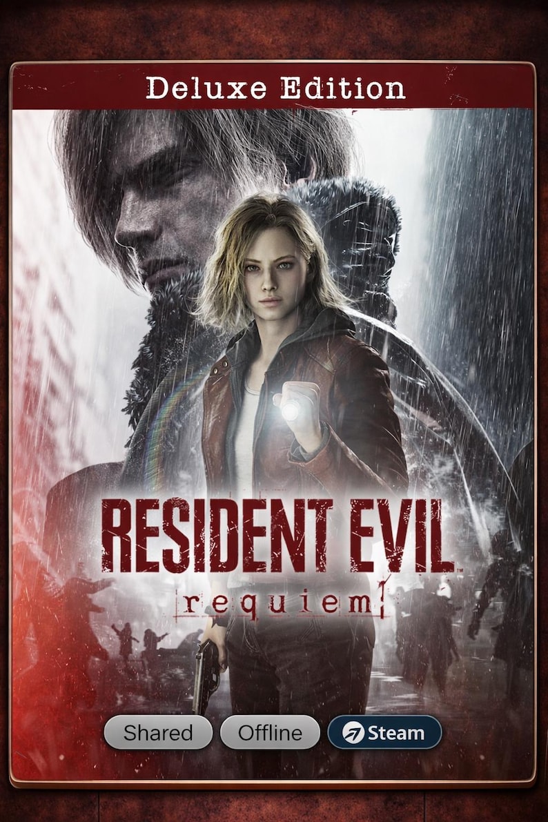 Resident Evil Requiem Deluxe + 2 3 4 | Steam PC | Global | No Code ...
