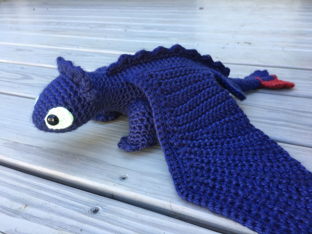 Toothless - Night Fury Crochet Pattern, How to Train Your Dragon - Etsy