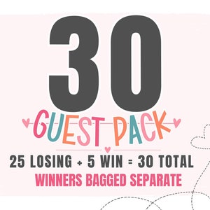 Thanksgiving Party Games Turkey Scratch off Cards, 30 Pack, Family ...