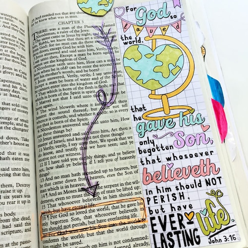 Bible Journaling Bible Verse Art Bible Verse Print Great for - Etsy