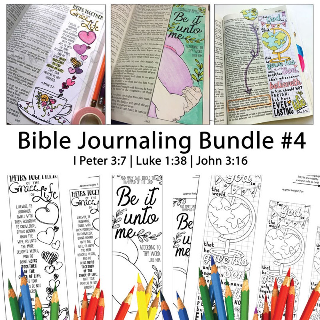 Bible Journaling Bible Verse Art Bible Verse Print Great for Faith ...