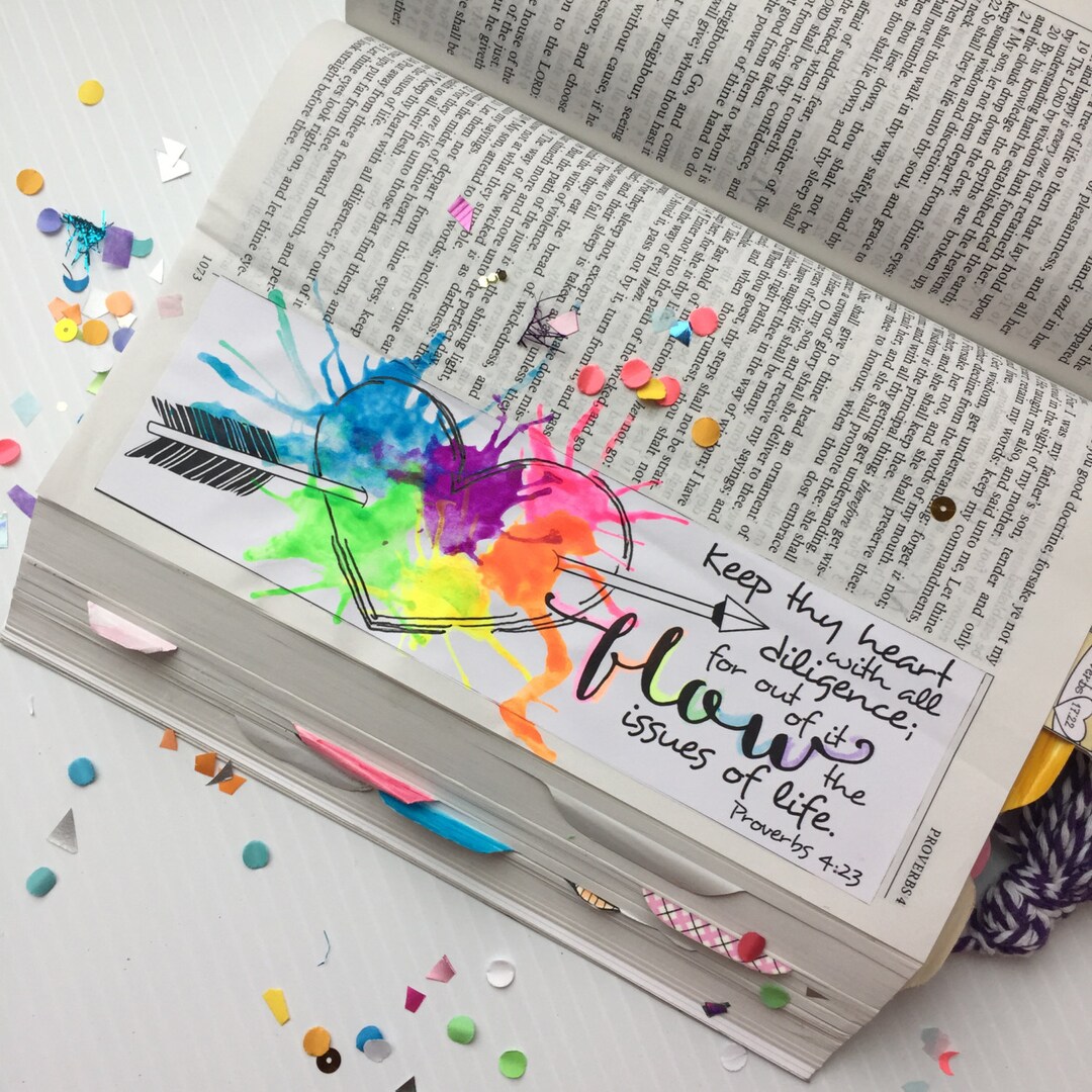 Bible Journaling Bible Verse Art Bible Verse Print Great for Faith ...