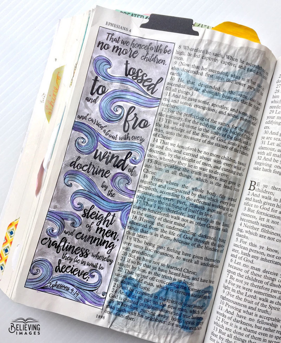 Bible Journaling Bible Verse Art Bible Verse Print Great for Faith ...