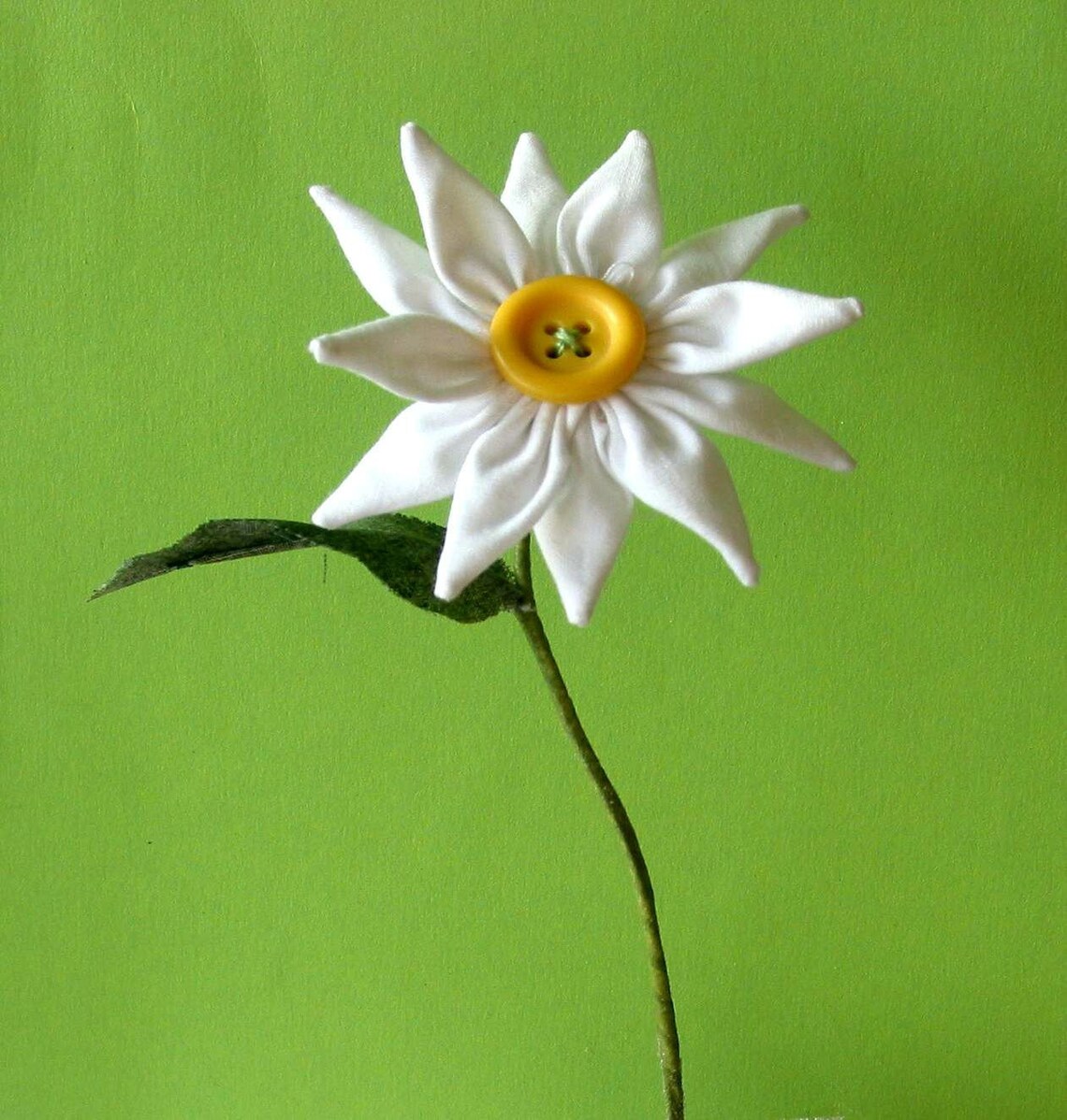 Fabric Flower (daisy) Tutorial. PDF Pattern Instant Download - Etsy
