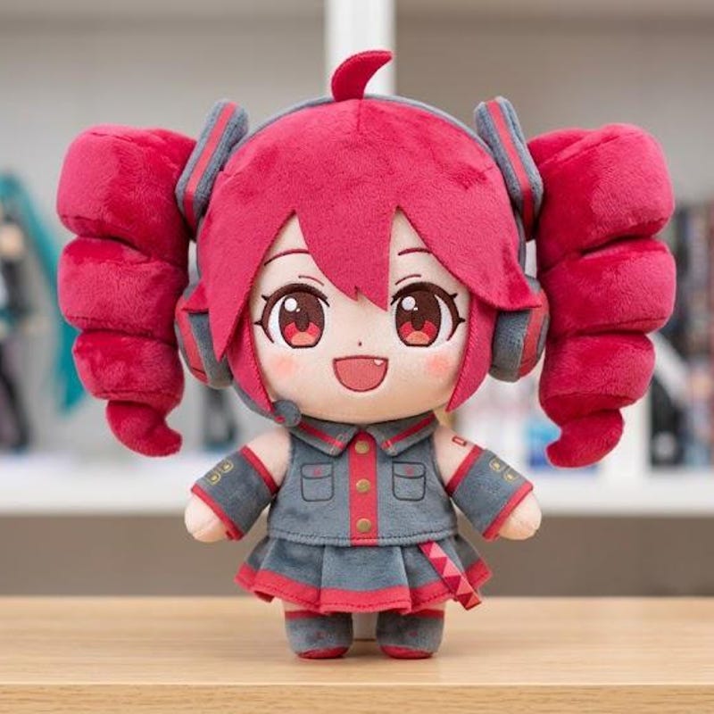 Kasane Teto Plushie - Etsy