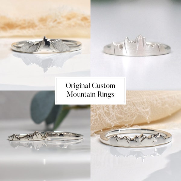 Mountain Ring - Etsy