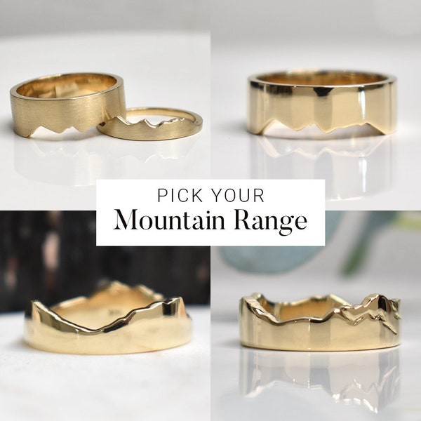Mountain Ring - Etsy