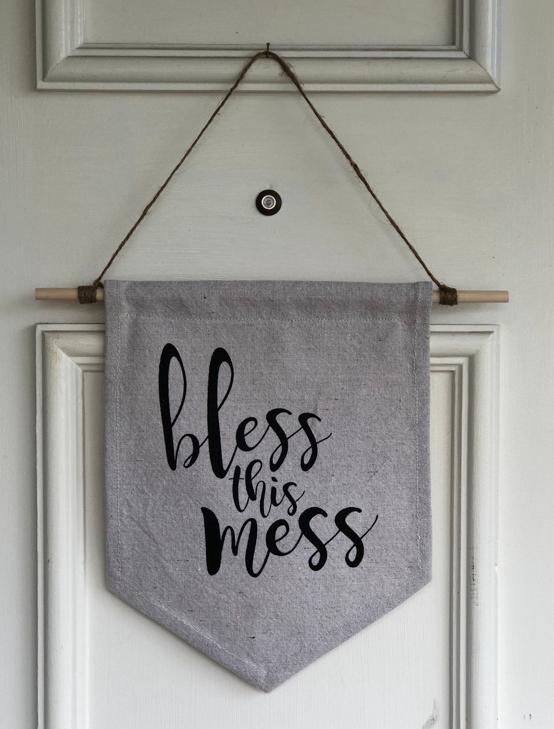 Bless This Mess Wall Banner - Etsy
