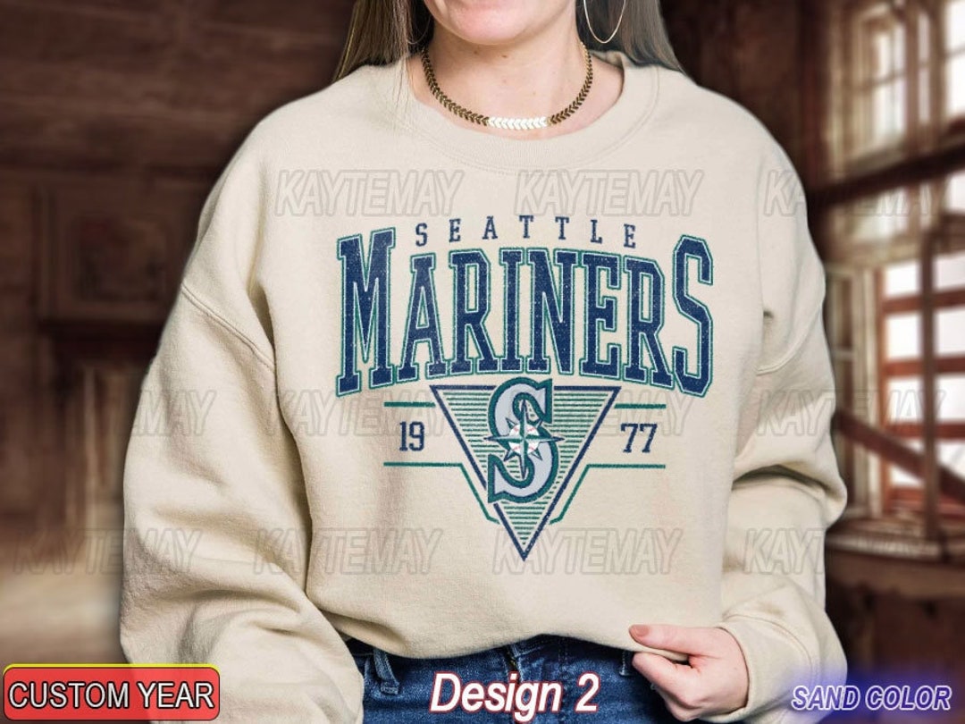 Seattle Baseball Sweatshirt Vintage Seattle Baseball Sweatshirt ...