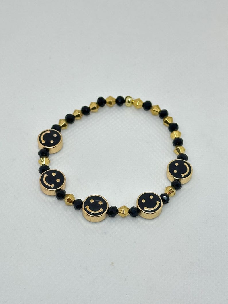 Smiley Face Bracelet - Etsy