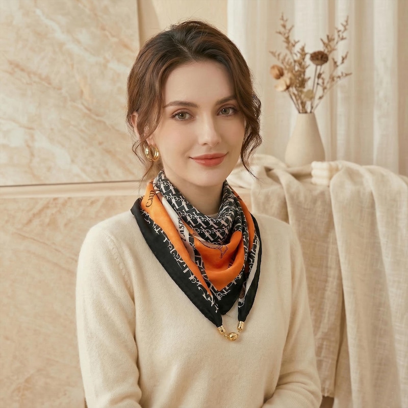 Scarf Necklace - Etsy