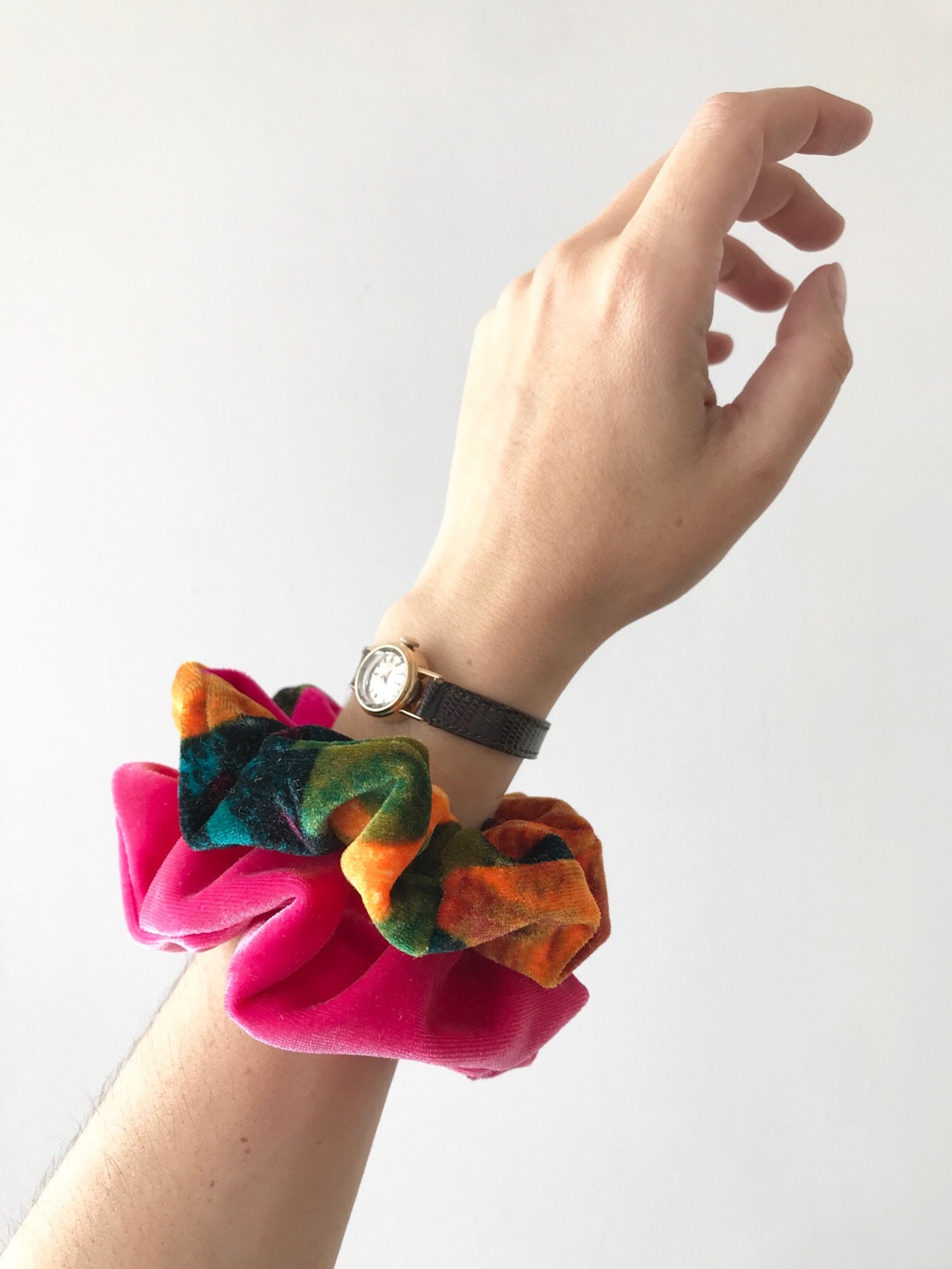 Velvet Scrunchie Pack Velvet Scrunchies Set Big Scrunchie - Etsy UK