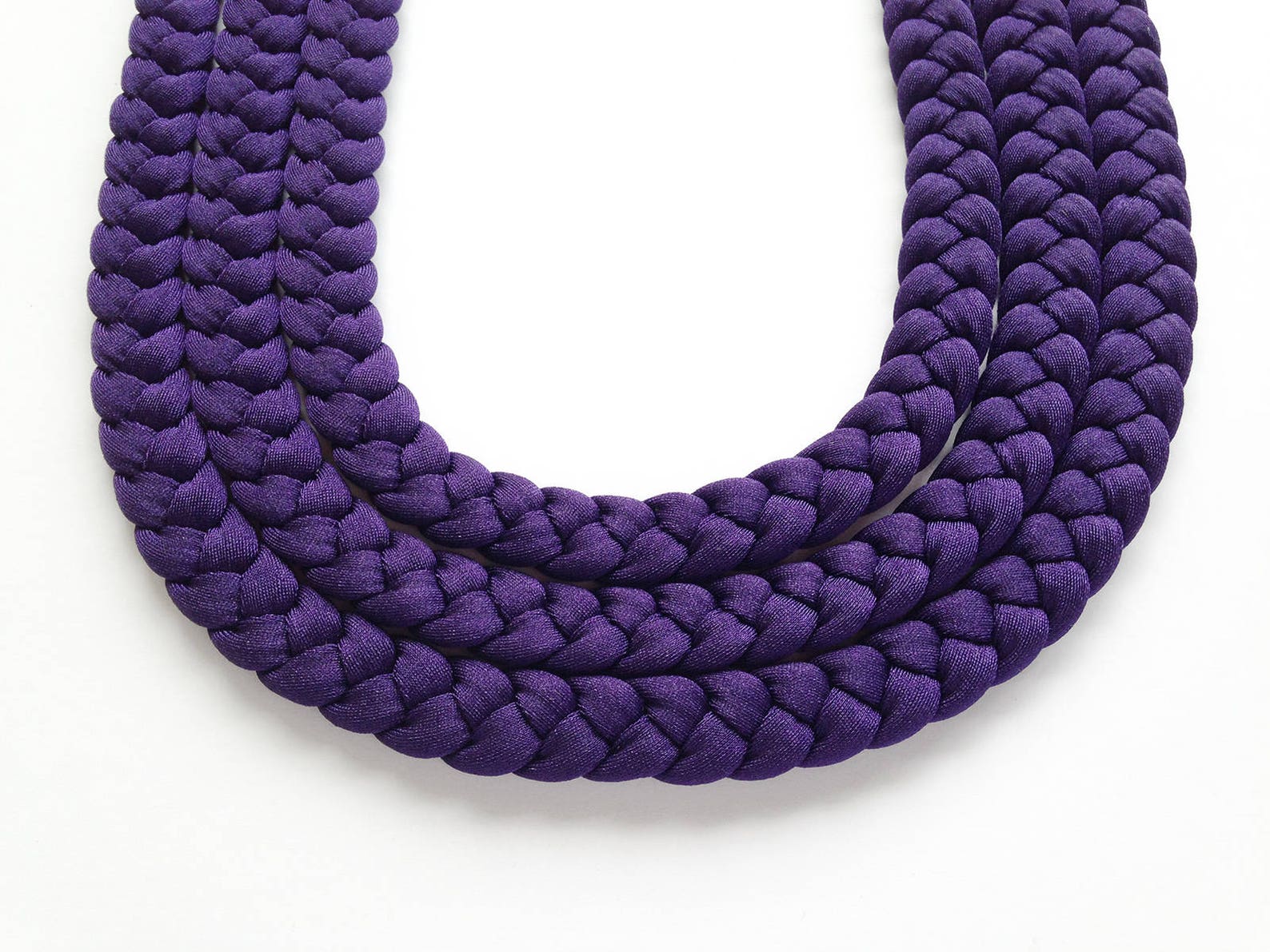 Statement purple violet necklace tribal necklace violet | Etsy