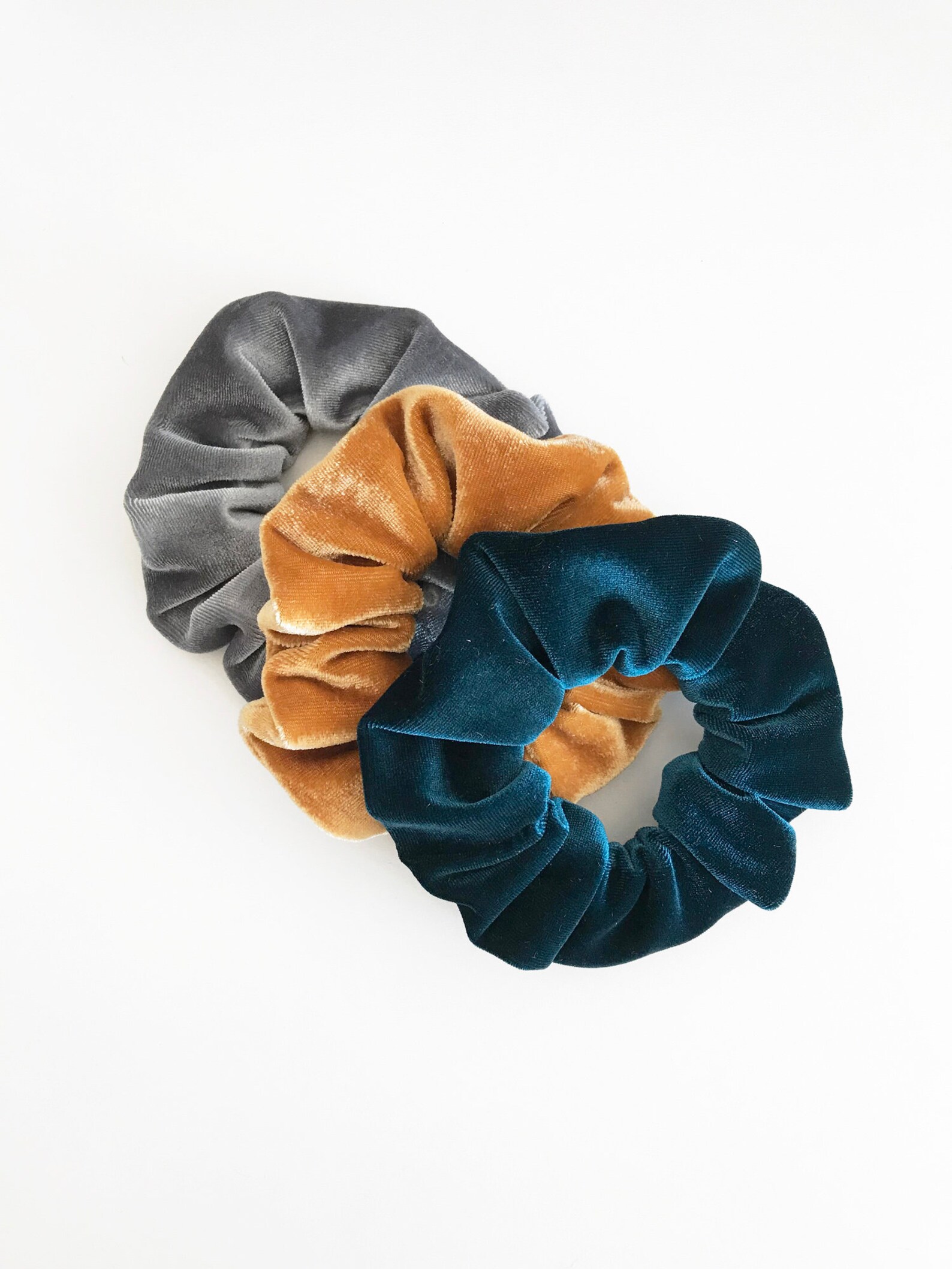 Velvet Hair Holder, Velvet Scrunchie Pack, Scrunchies Set, Big ...