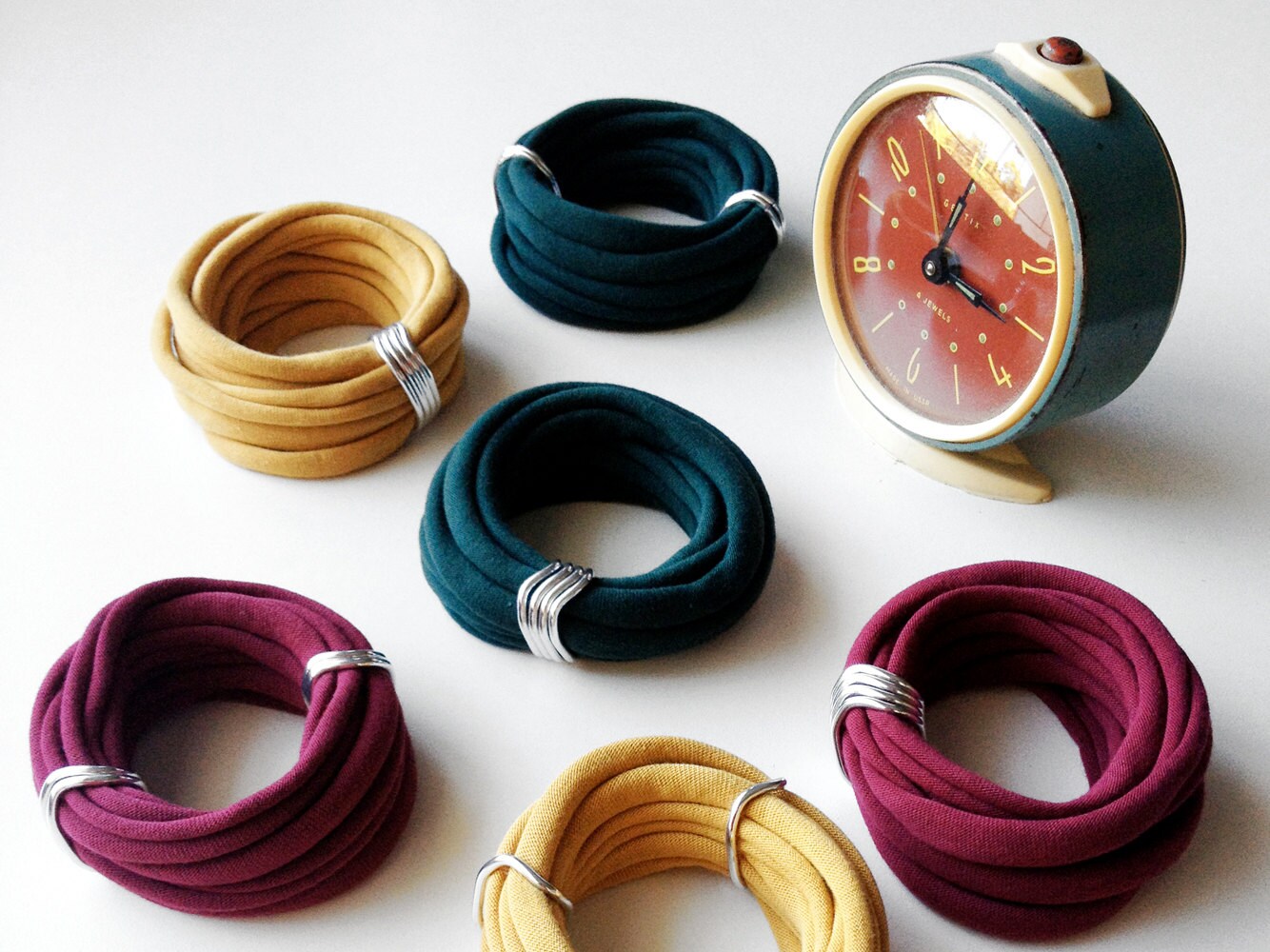 Bangles pack gifts for wife bangles set textile jewelry | Etsy