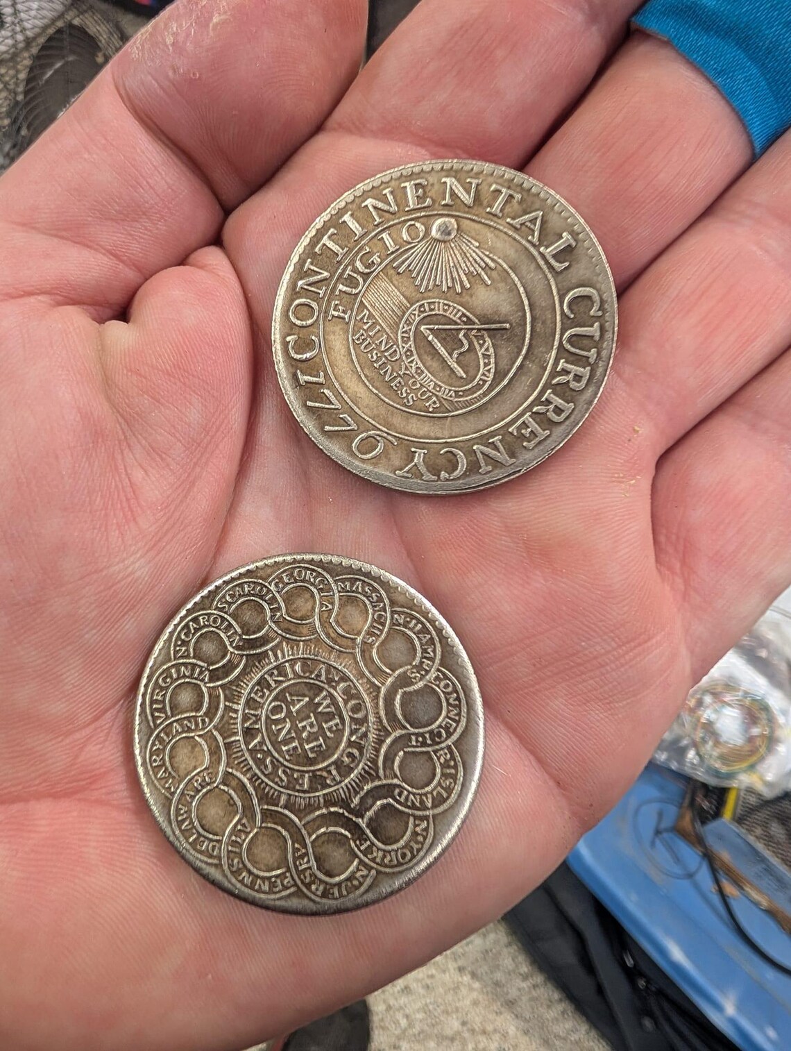 Fugio Cent Restrike: Continental Congress Commemorative Coin ...