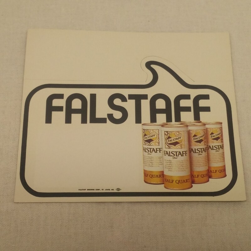 Falstaff Beer Signs - Etsy